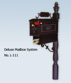 Deluxe Mailbox System - No. L-111 - Lawler Manufacturing Company