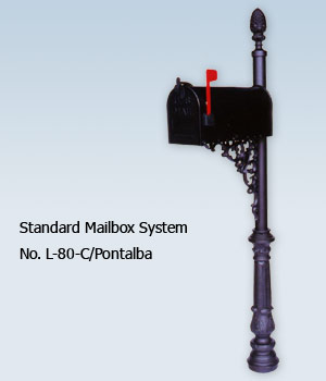 Standard Mailbox System - No. L-80-C/Pontalba - Lawler Manufacturing ...